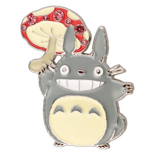 Metal Brooch Totoro Mushroom - My Neighbor Tororo