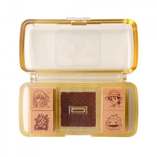 Set de Tampons Rouge Sophie & Hauru - Le Château ambulant