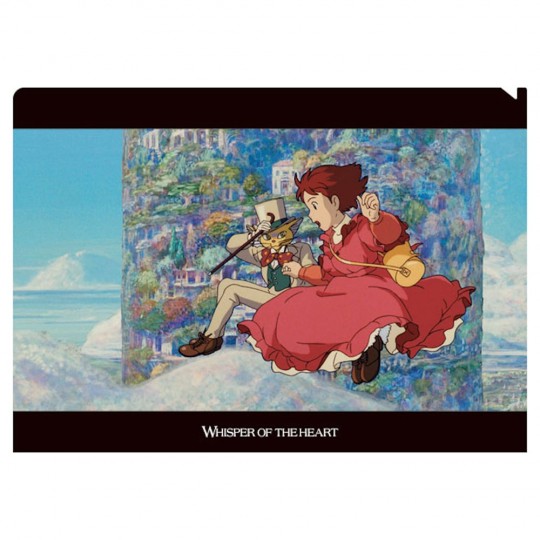 Clear Folder A4 Shizuku & Baron - Whisper of the Heart
