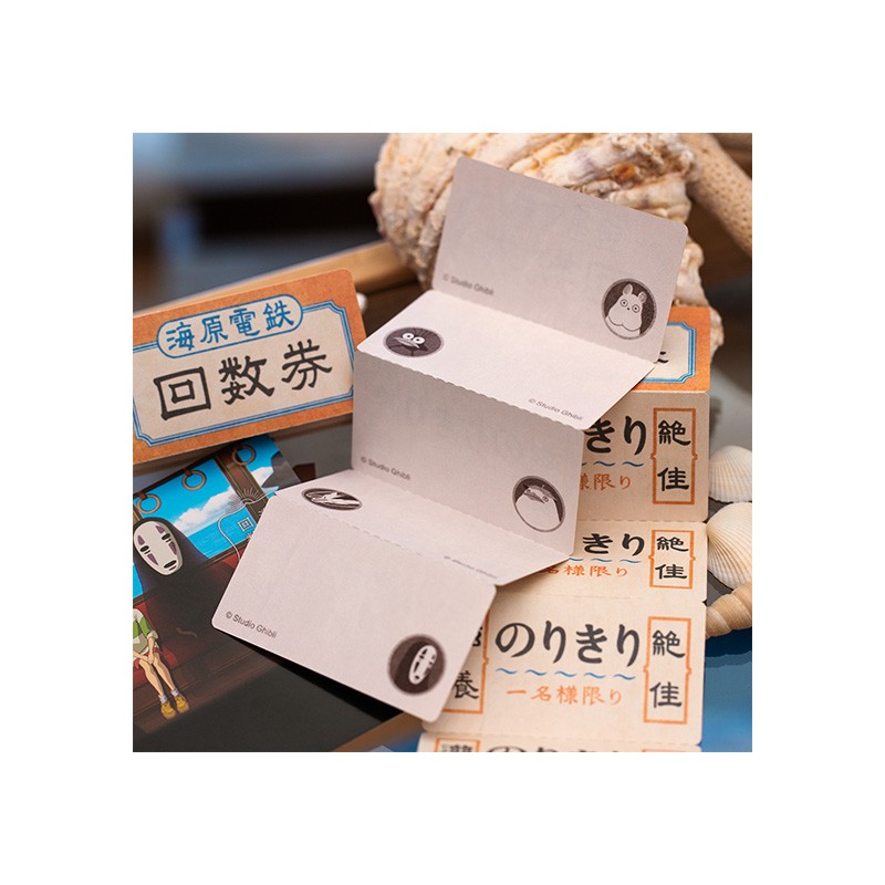 Chihiro Mini Notepad Block Train Ticket - Spirited Away