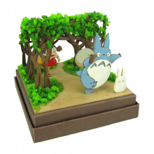 Paper Craft Mei & Totoro Secret tunnel - My Neighbor Totoro