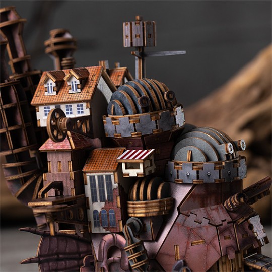 Wooden model Kigumi Hauru’s castle - Howl’s Moving Castle