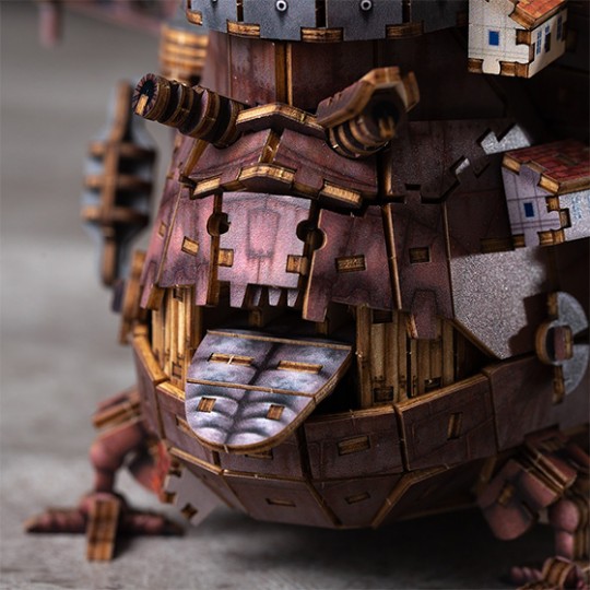 Wooden model Kigumi Hauru’s castle - Howl’s Moving Castle