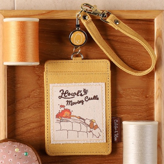 Pouch card holder Calcifer & Heen - Howl's Moving Castle