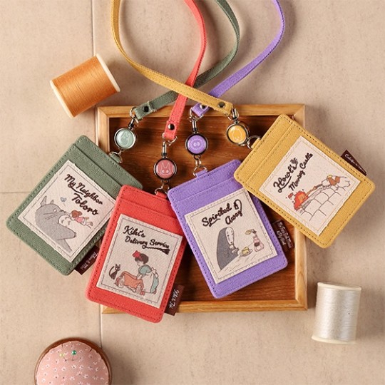 Pouch card holder Calcifer & Heen - Howl's Moving Castle