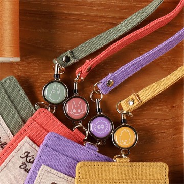 Pouch card holder Calcifer & Heen - Howl's Moving Castle