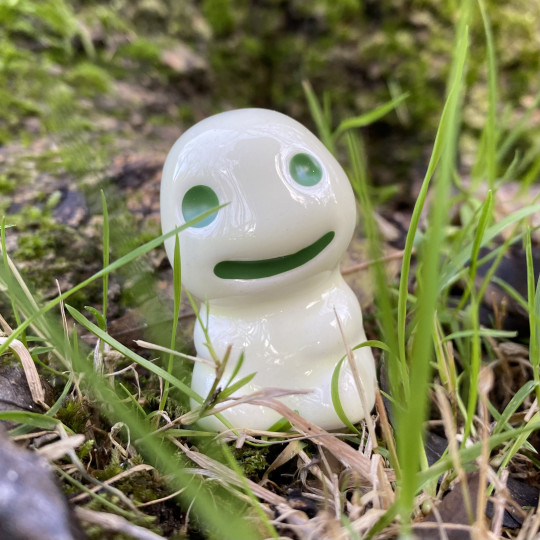 Statue Kodama C & 1 Blind Power Stone - Princess Mononoke