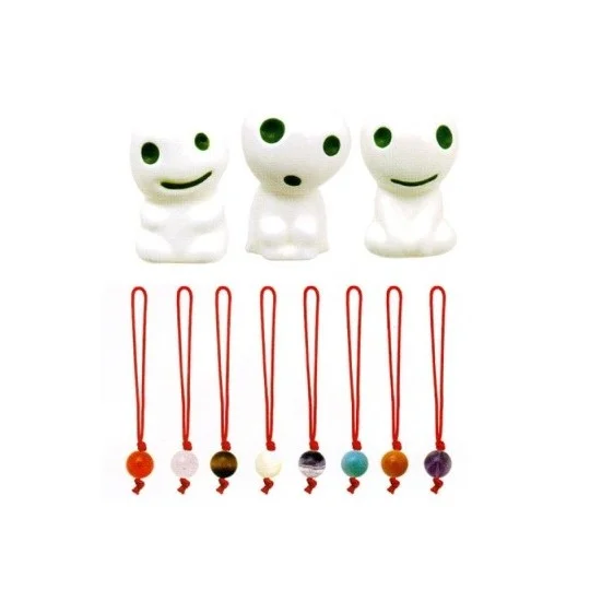 Statue Kodama B & 1 Blind Power Stone - Princess Mononoke