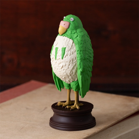 Green Parakeet Figurine - The Boy and the Heron