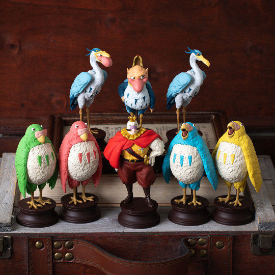 Green Parakeet Figurine - The Boy and the Heron