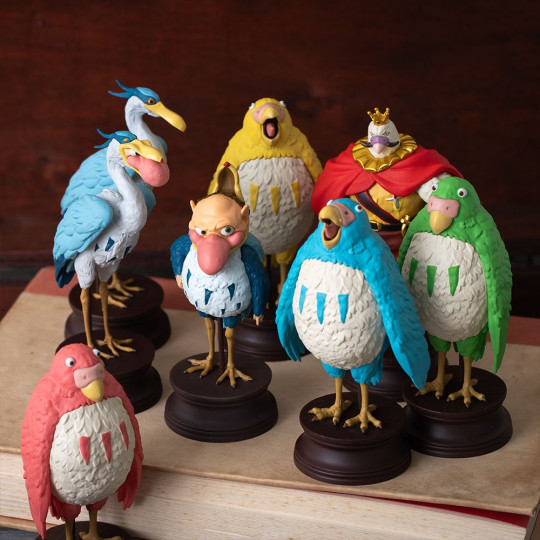 Green Parakeet Figurine - The Boy and the Heron