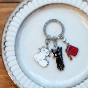 Metal Key Holder Kiki & Lily & Telephone - Kiki'S Delivery Service