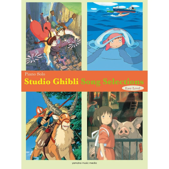 Music Sheet Piano Solo Easy - Studio Ghibli