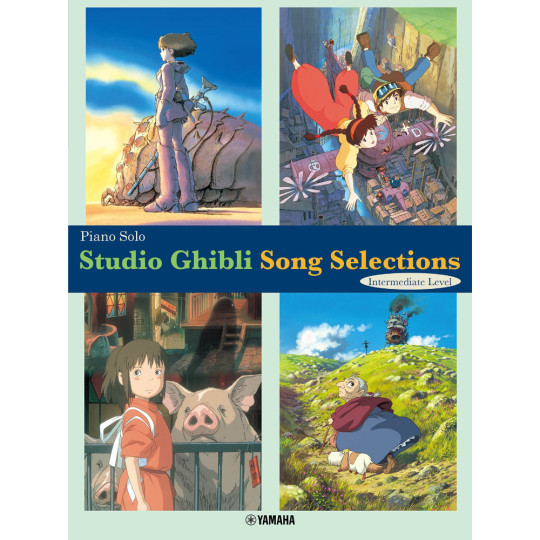Music Sheet Intermediate Solo Piano Track Selection - Studio Ghibli